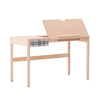 onfo实木可调桌面儿童学习桌