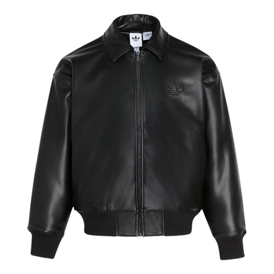 阿迪达斯三叶草2026春季男子时尚百搭休闲宽松加绒夹克外套IA7525