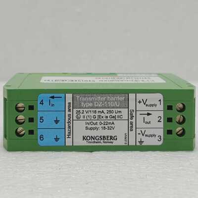 KONGSBERG DZ110U Sender Barriere Intrinsisch Sicher 1832V 02