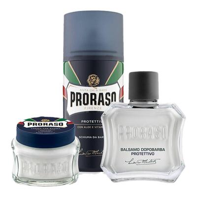 意大利PRORASO剃须泡沫组合套装