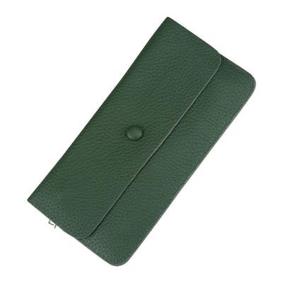 韩版真皮超薄款长款钱包小巧钱夹