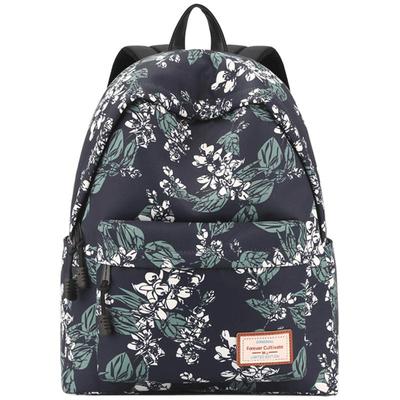 forever印花学院风初中生书包