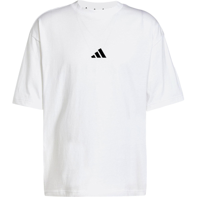 Adidas/阿迪达斯正品2025夏季款男士简约透气运动短袖JC5339