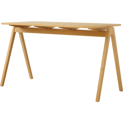 &Tradition实木餐桌北欧抽屉书桌