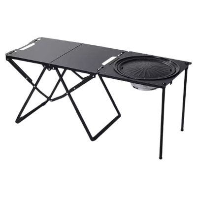 战术桌户外折叠桌露营桌子便携式野炊野餐桌椅轻量化多功能IGT桌