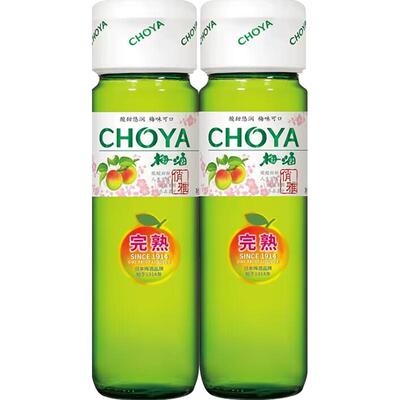 choya/俏雅青梅酒梅子果酒双支