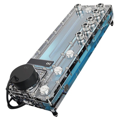 Alphacool Core系列 240/360分体导流板VPP/D5泵方形水箱水道板