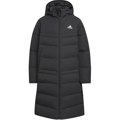 阿迪达斯儿童长款保暖羽绒服