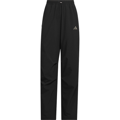 Adidas/阿迪达斯正品2025女士梭织宽松透气直筒长裤KC1489