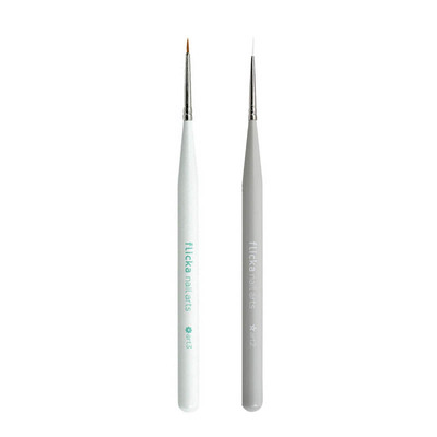 现货日本flicka nail arts彩绘笔 saori老师人气光疗笔 美甲工具
