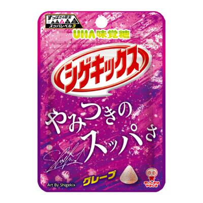 强刺激感日本悠哈酸粉果汁软糖