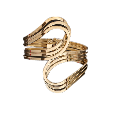 欧美时尚个性仿金手镯