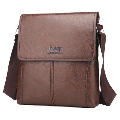 2025新款单肩包男士包包休闲斜挎包复合牛皮男包大容量小背包