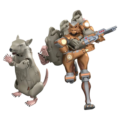 大师级变形金刚MPG-15老鼠勇士