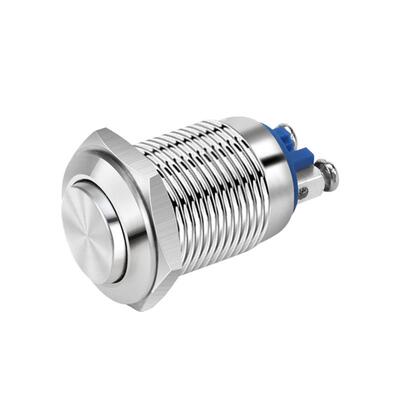 自复位金属按钮曼宣常闭喇叭门禁