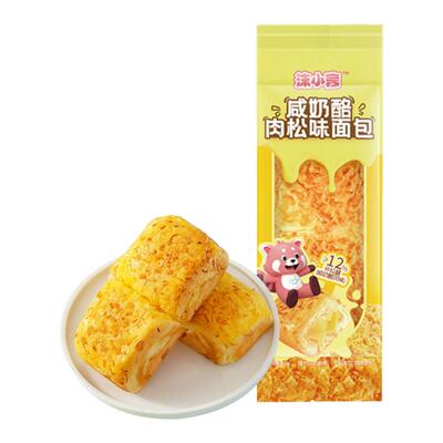 沫小言咸奶酪肉松味面包夹心吐司整箱早餐充饥夜宵小吃休闲食品