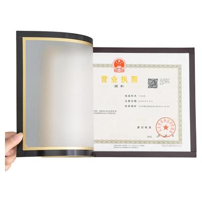 营业执照A4挂墙框|千人回购