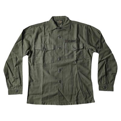 约翰列侬纯棉缎纹厚料衬衣Og107