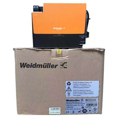 全新原装魏德米勒UPS 电池 2789920000 DURA ECO LA-BAT 24V 12AH