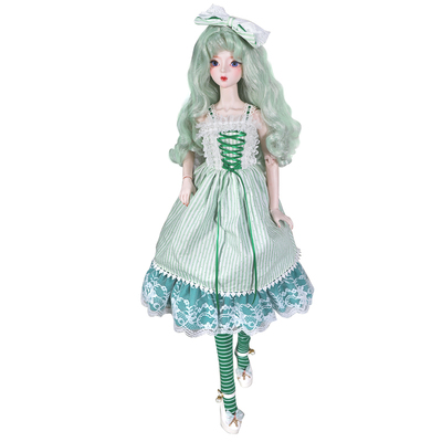 德必胜娃娃60cm3分娃定制青易娃娃春天妆可开脑换眼换假发3分娃衣