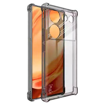 imak适用于努比亚nubia Z50 Ultra手机壳Z60全包防摔软套保护气囊外壳硅胶透明黑简约商务外壳Z50液态Ultra