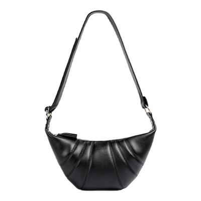 BeauToday小众羊皮饺子包