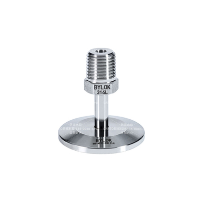 KF真空法兰转G螺纹转NPT转PT