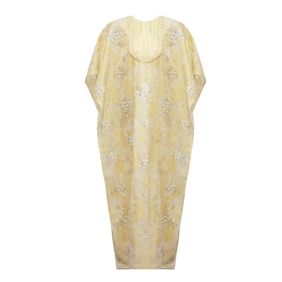 澄渔25年新中式金缕珠绣优雅套装