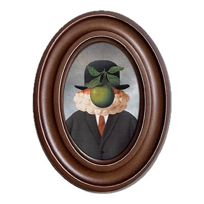 UNDERBOBO背景墙刺绣挂画装饰画