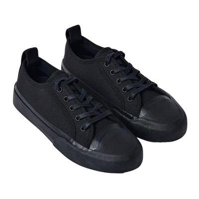 STUDIO NICHOLSON中性BYRD低帮帆布鞋