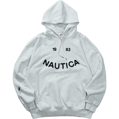 WhiteSail连帽宽松卫衣