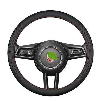 方向盘套四季通用真皮牛皮超薄