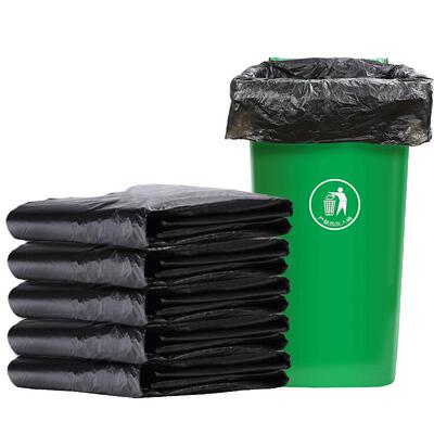 家用加厚黑色环卫物业中号垃圾袋