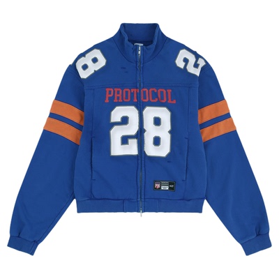 protocolindex印花运动夹克