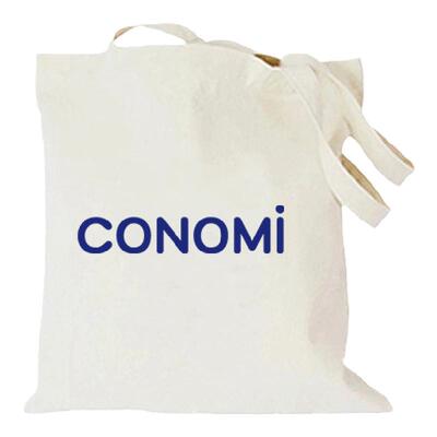 日系拉链帆布包conomi