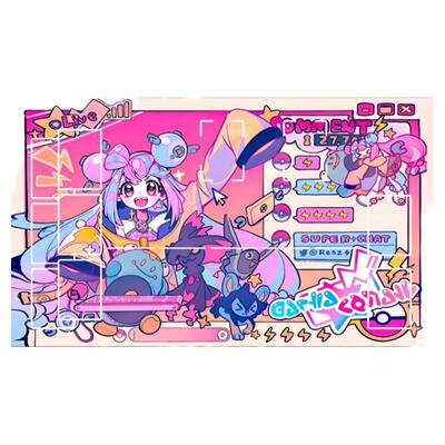 奇树卡垫单人对战垫精灵宝可梦ptcg牌垫桌垫口袋妖卡垫playmat