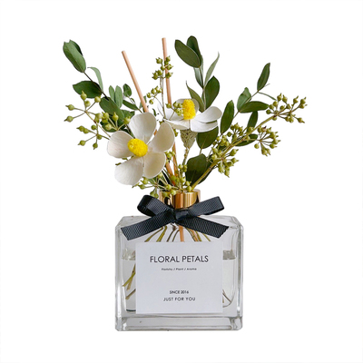 栀子花白茶干花无火香薰小众高级