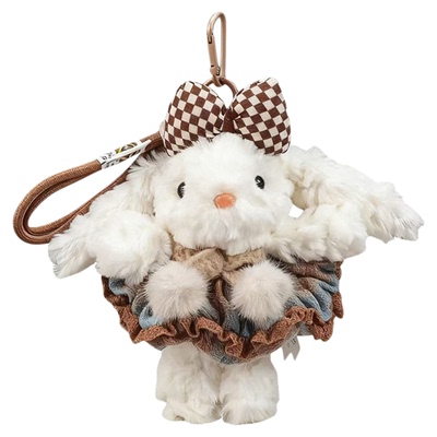 垂耳兔包包挂件送女生闺蜜生日