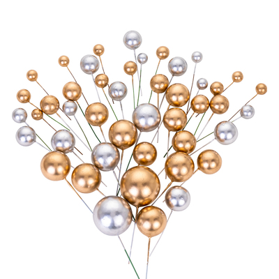 金球银色球蛋糕装饰插件