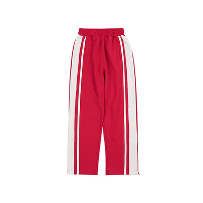 DK童装长裤阔腿裤竖条纹运动裤