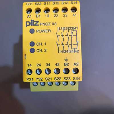 询价PILZ皮尔兹PNOZ X3安全继电器，型号774318，拆议价