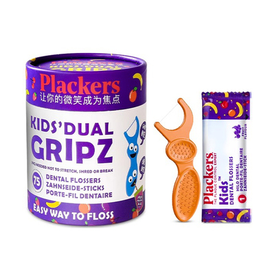 美国plackers儿童牙线棒水果味