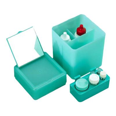 OK镜盒便携角膜塑形镜收纳盒rgp硬性隐形眼镜盒防尘镜盒整理箱QX