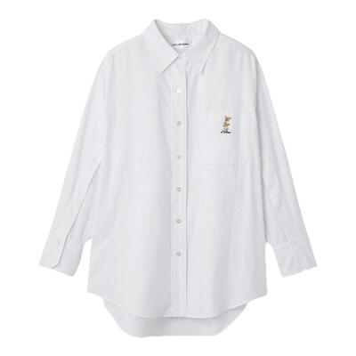 LilyBrown新品翻领学院风衬衫