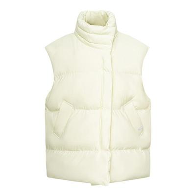 FRKroche纯色翻领开衫马甲