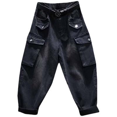 哈伦垮裤长裤常规牛仔裤
