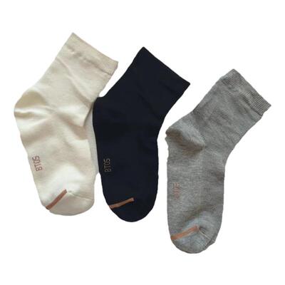 大时代防臭抗菌男女通用棉中筒袜