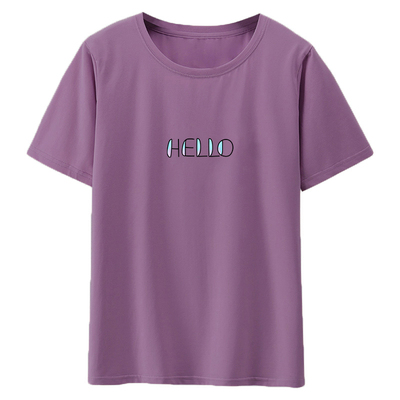 韩版速干t恤女短袖夏季2024年新款休闲百搭修身显瘦薄款打底上衣