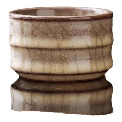 龙泉传世哥窑主人杯复古青瓷茶器