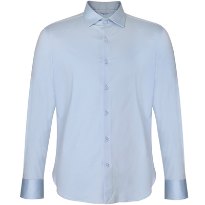 零度男士免烫抗邹长袖衬衫